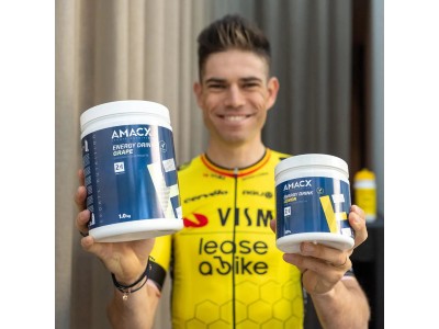 Amacx Energy Drink - Isotonic Carbohydrate Beverage Powder - 320g Lemon