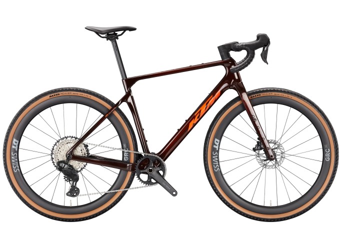 Gravel bicycle KTM GRAVELATOR MASTER | ORANGED CARBON